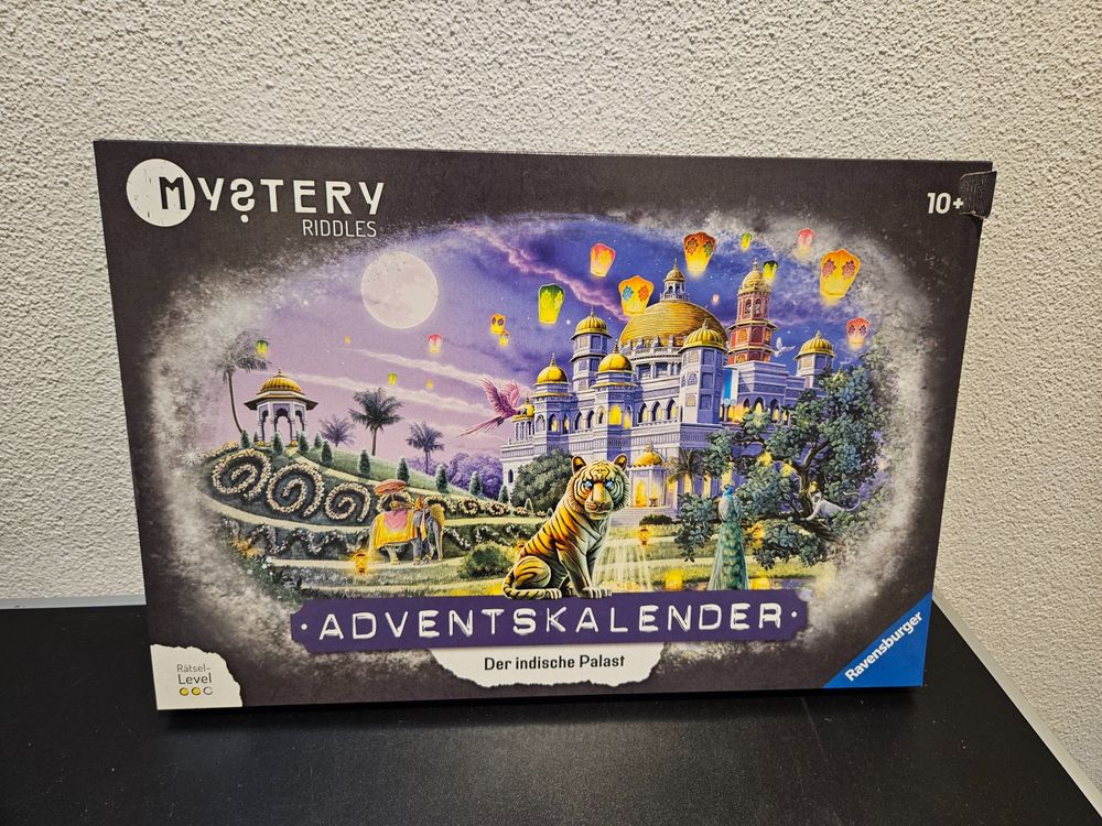 Neu - Adventskalender Mystery Riddles (Verp. Beschädigt) (Neu und originalverpackt) in ...