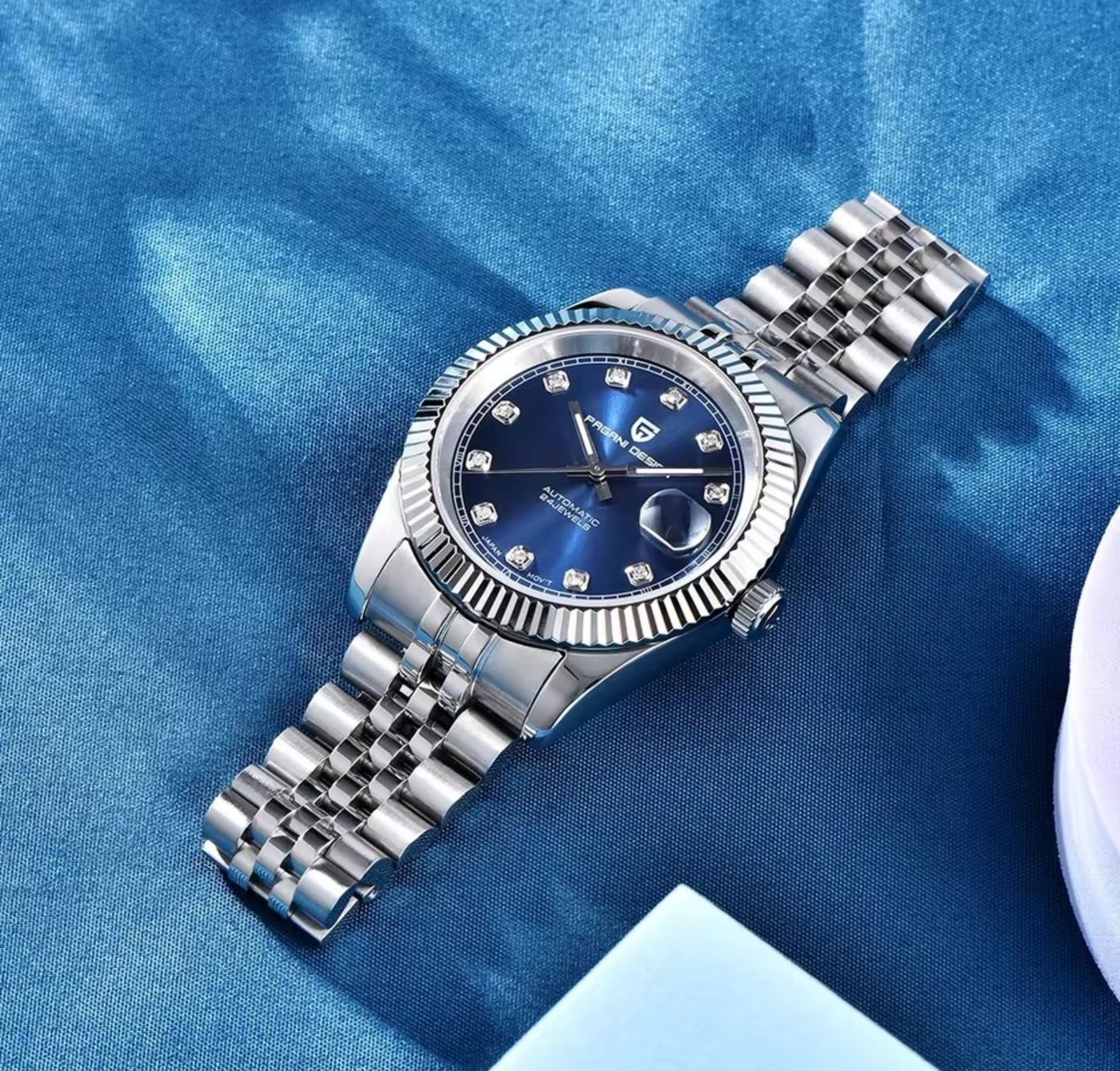 Pagani Design V2 Professional – Seiko NH35A Deep Blue Diam (Neu und ...