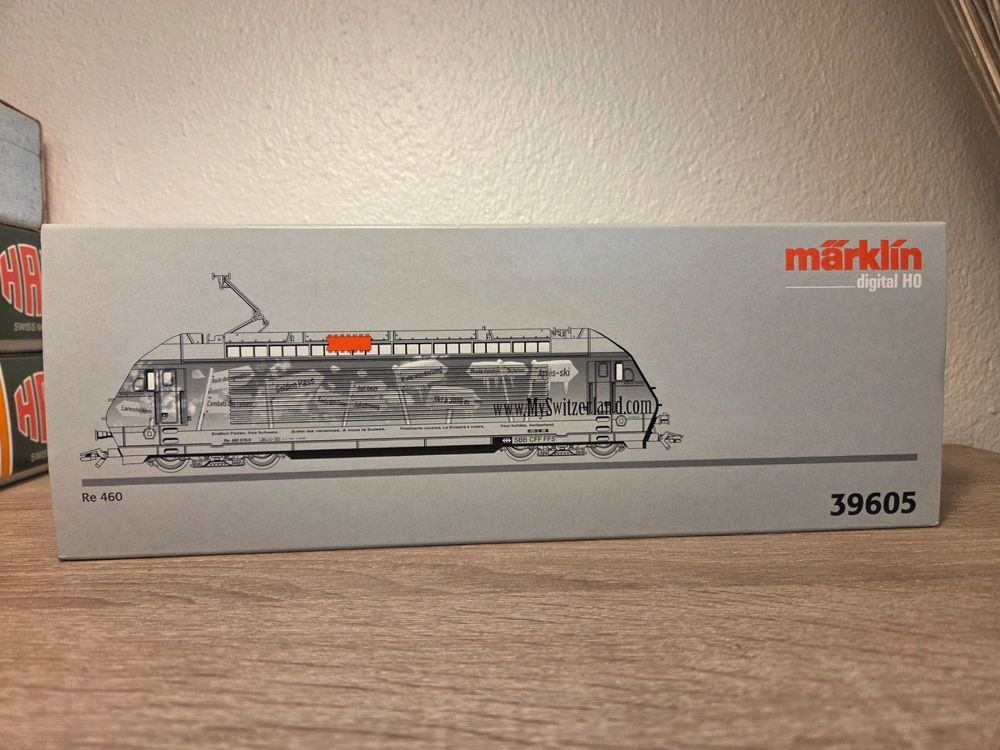 Märklin 39605 E-Lok Re 460 MySwitzerland SBB Digital H0 (D'occasion) à ...