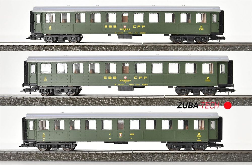 Roco 3x Personenwagen der SBB H0 WS (Gebraucht) in St. Gallen für CHF 56 – mit Lieferung auf ...