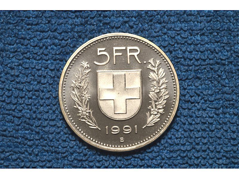 5 Franken 1991 Stgl. (Neu (gemäss Beschreibung)) in Oberglatt ZH für CHF 80 – mit Lieferung auf ...