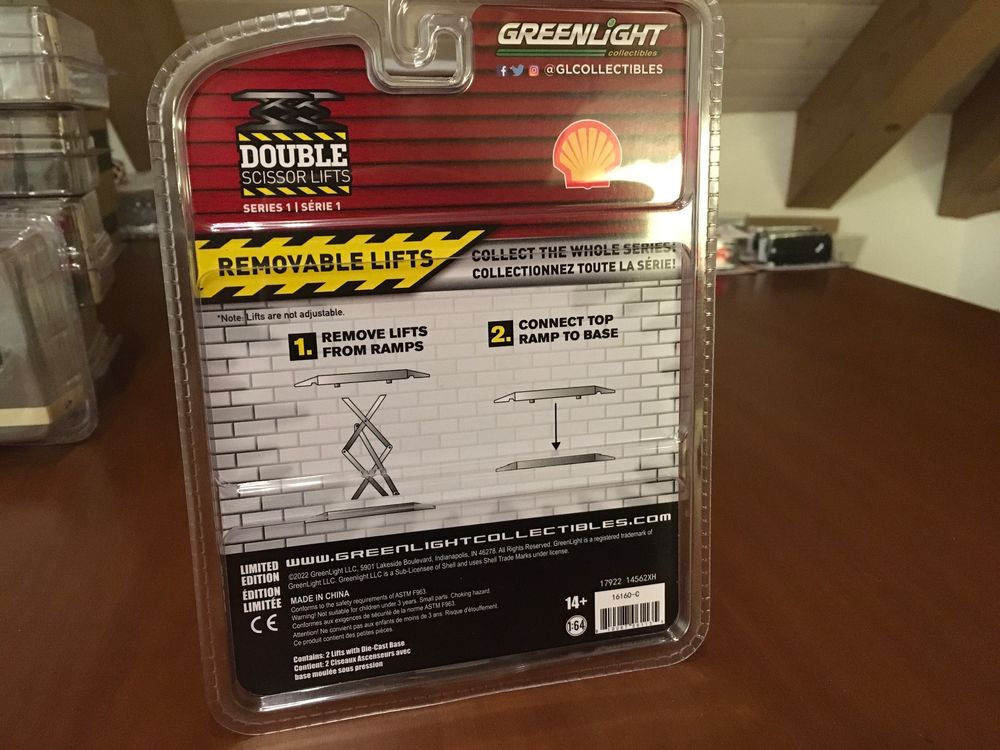 Scherenlift SHELL 1/64 Double Scissor Lift (Neu und originalverpackt ...