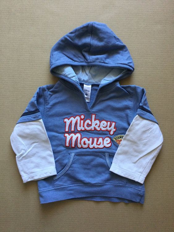 Mickey Mouse Kapuzenpulli Gr. 86 | Kaufen auf Ricardo