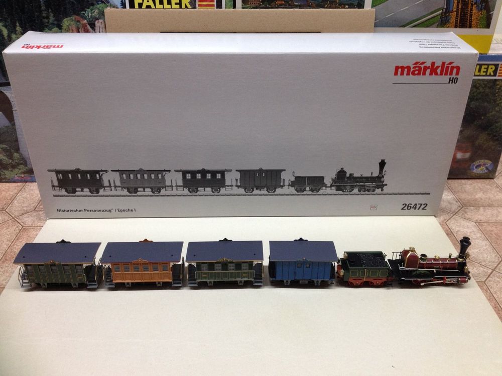 Märklin 26472 Historischer Pers.-Z, SNB (Neu (gemäss Beschreibung)) in ...