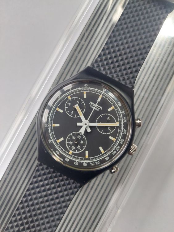 Swatch Chrono BLACK FRIDAY SCB100 | Kaufen auf Ricardo