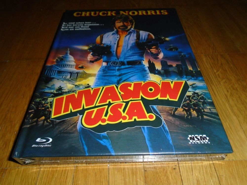 Invasion U.S.A. - MEDIABOOK - A - NSM - UNCUT (Neu und originalverpackt ...