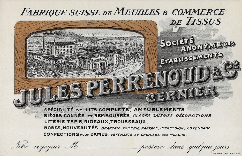 Karte Ganzsache (Jules Perrenoud u.Co) (Gebraucht) in Zürich für CHF 4 ...