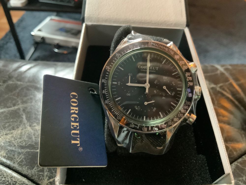 Corgeut Hommage Moonwatch/ Speedmaster | Kaufen auf Ricardo