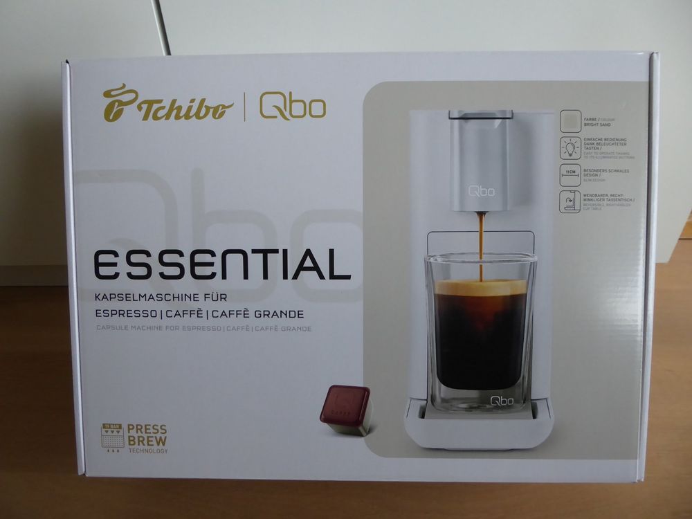 Kaffeemaschine Kapselmaschine Tchibo Qbo Essential (neu) (Neu und ...