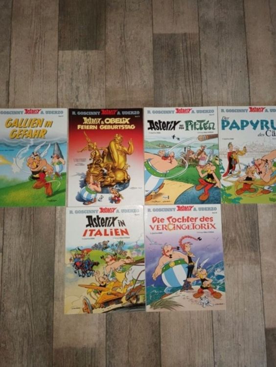 Elegantes Asterix Bande Reihenfolge Bilder