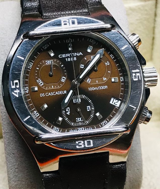 CERTINA 1888 DS Chronograph Herrenuhr (Neue Preise: 475 CHF) (Gebraucht) in Oftringen für CHF 97 ...