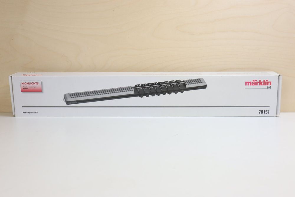 Märklin Profi Rollenprüftstand 78151 H0 - Neupreis: 290.- (Gebraucht ...