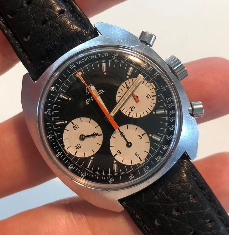 Enicar Valjoux 72 Gerhard Mitter | Kaufen auf Ricardo