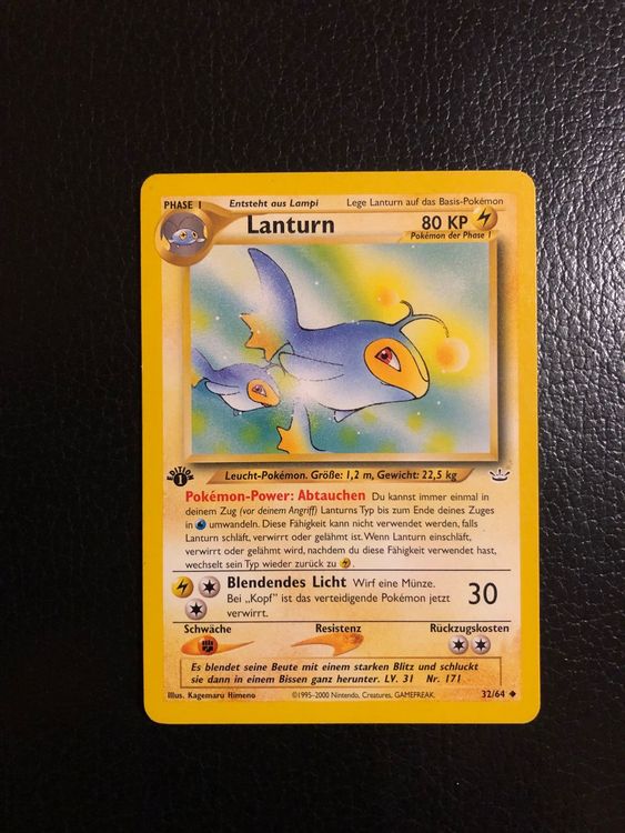 Neo Revelation Lanturn 1st 32/64 DE Ab 1 | Kaufen auf Ricardo