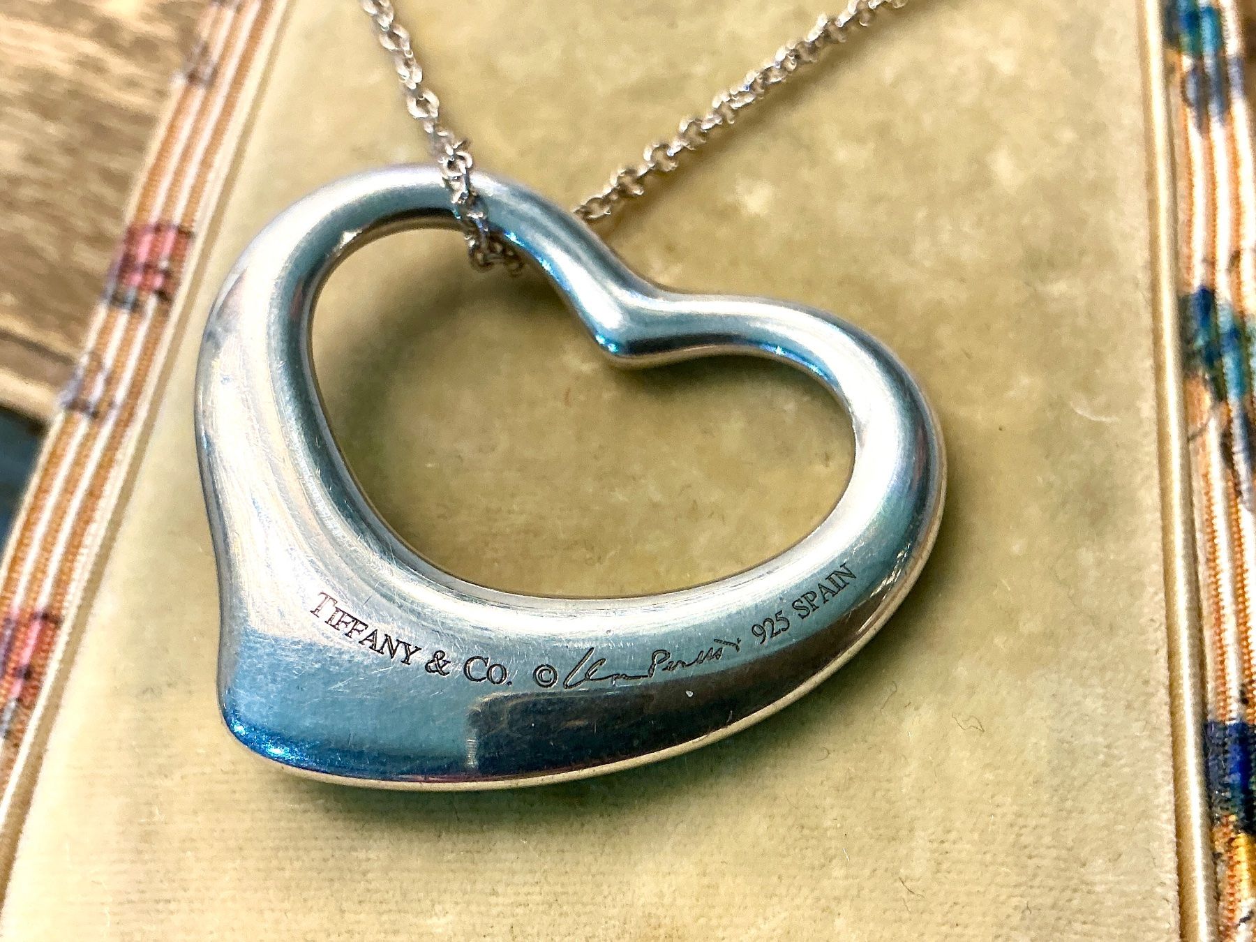 TIFFANY&Co VINTAGE ANHÄNGER AN KETTE STERLING 925, 100% ECHT (Gebraucht ...