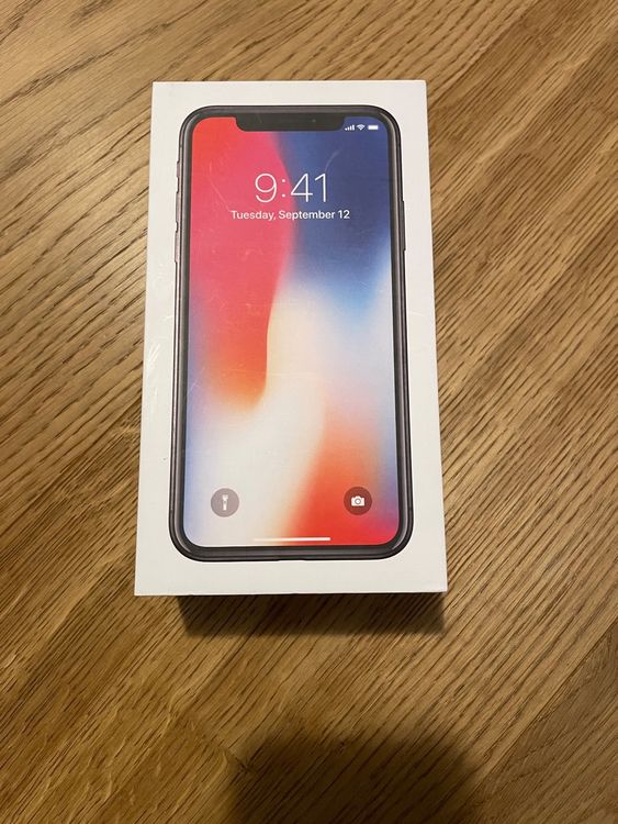 Apple iPhone X original Schachtel, original Verpackung, Box (Gebraucht ...