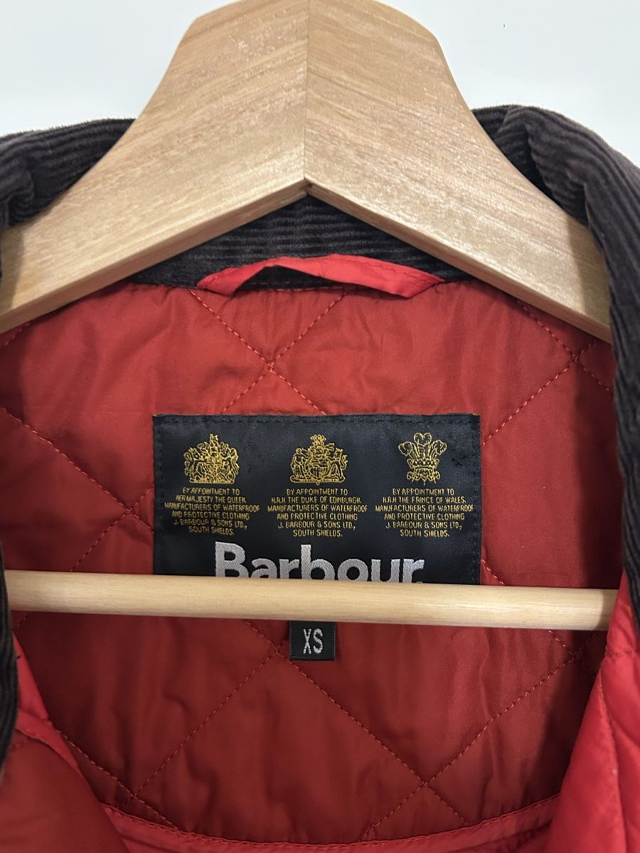 Red Barbour Quilted Jacket (Neu (gemäss Beschreibung)) in Affoltern am ...