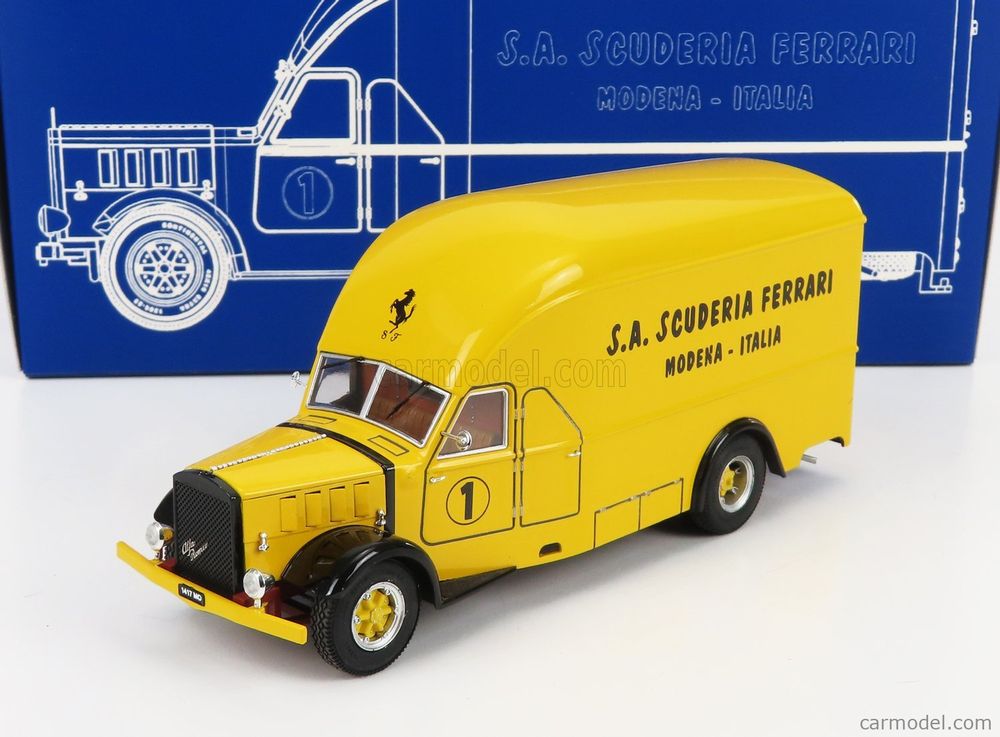 1/43 EXOTO - ALFA ROMEO - 500 TRUCK TEAM SCUDERIA FERRARI (Neu und ...