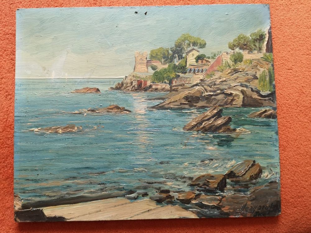 Gemälde unleserlich signiert (Gebraucht) in Schaffhausen für CHF 50 – mit Lieferung auf Ricardo ...