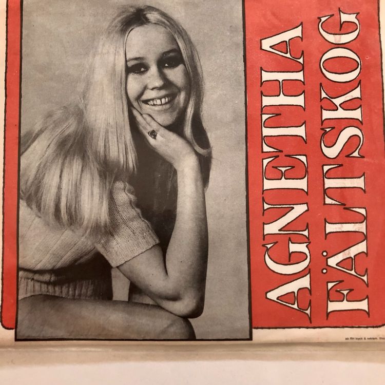 ABBA Agnetha Fältskog 1970 Single (Gebraucht) in Wettingen für CHF 78 – mit Lieferung auf ...