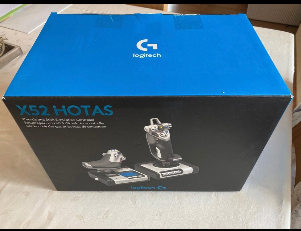 Flight flug Simulator Logitech Saitek X52 joystick msfs2020 | Acheter ...