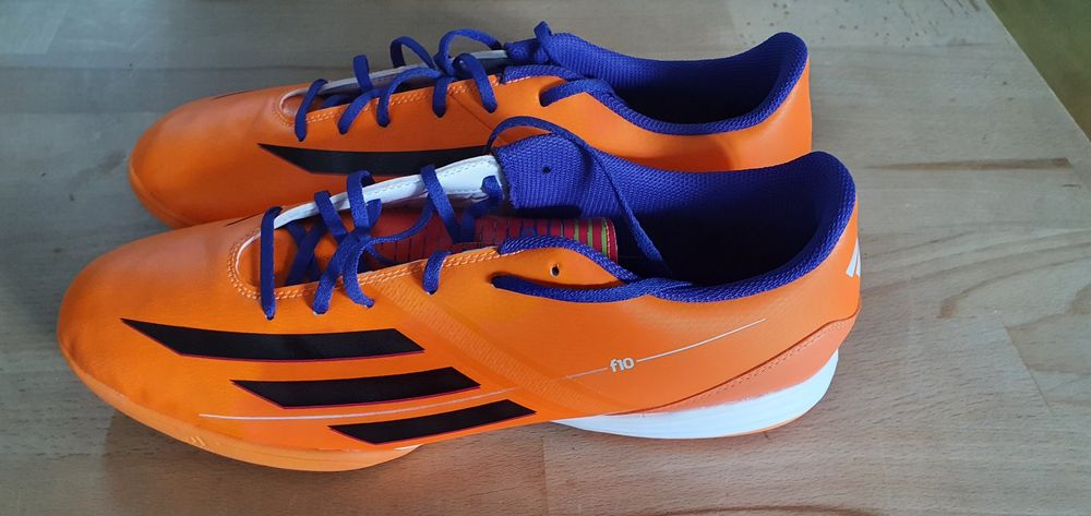 Adidas F10 orange Grösse US12,5/EU 47 1/3 (Neu und originalverpackt) in ...