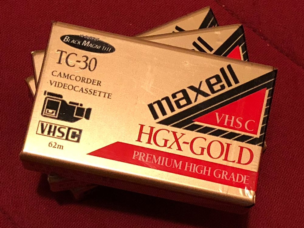 Maxell HGX-GOLD VHS-C (Neu (gemäss Beschreibung)) in Lommiswil für CHF ...