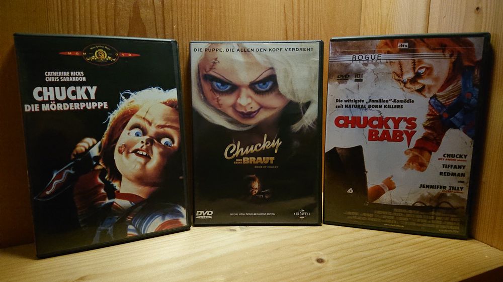 3 x CHUCKY auf DVD (Gebraucht) in Wilderswil für CHF 14 – mit Lieferung ...