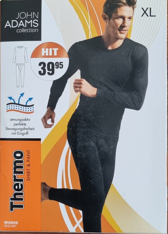 John Adams Thermo Shirt und Pant (Neu und originalverpackt) in ...