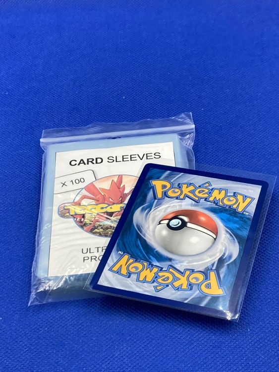 (Penny) Sleeves 100 Hüllen pro Packung / für Pokemon Karten | Acheter ...