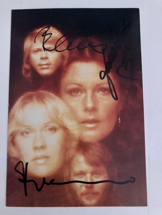 ABBA Original Autogramm!! (Gebraucht) in Wettingen für CHF 390 – mit Lieferung auf Ricardo kaufen