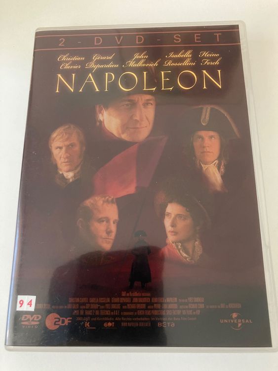 Napoleon (2 Discs) Clavier, Depardieu, Malkovich, Rosselini | Kaufen ...