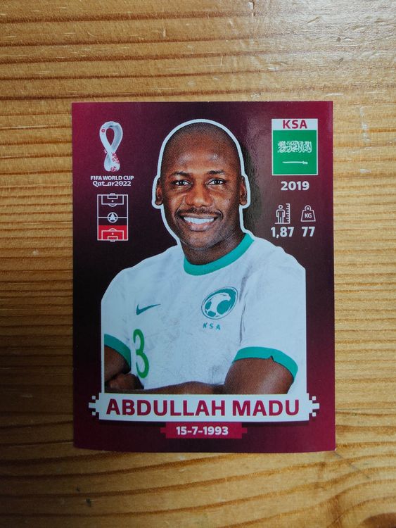 Panini WM 2022-KSA 11 | Kaufen auf Ricardo