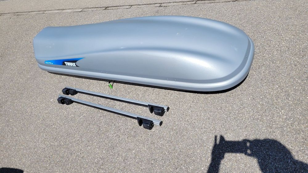 Dachbox Thule Evolution 700 mit Dachträger (Gebraucht) in Twann für CHF ...