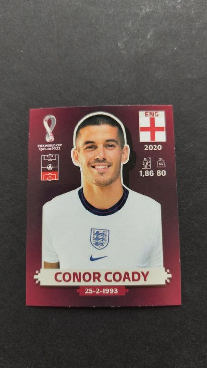 Panini Qatar 2022 | ENG 6 / Conor Coady (Neu (gemäss Beschreibung)) in ...
