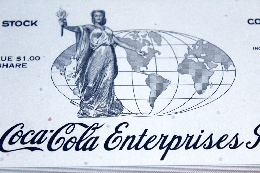 Historische Aktie COCA COLA ENTERPRISES INC von 2007 (Gebraucht) in Bern für CHF 56 – mit ...