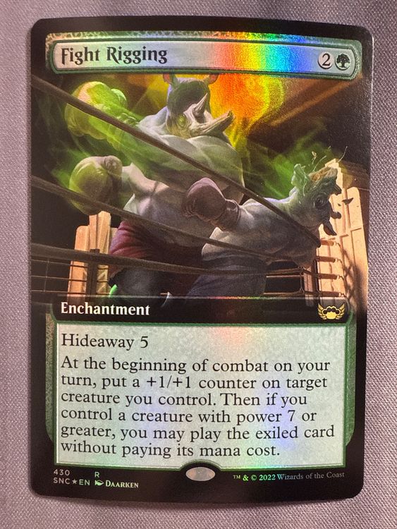 Fight Rigging FOIL Variant 430 New Capenna | Kaufen auf Ricardo