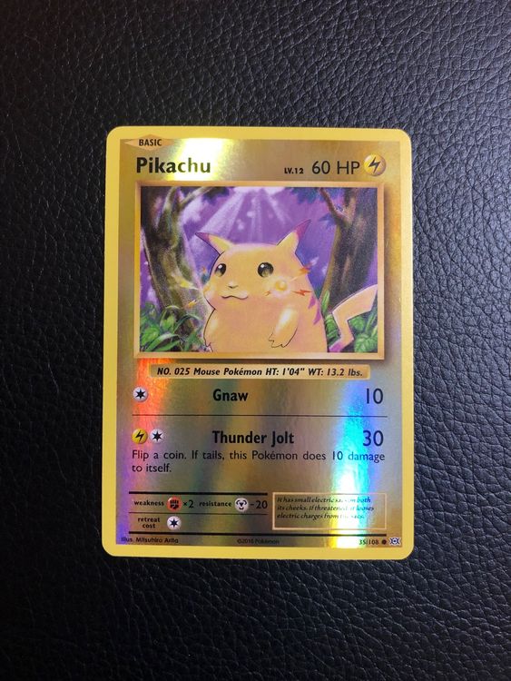 Evolutions Pikachu reverse 35/108 Ab 1 | Kaufen auf Ricardo
