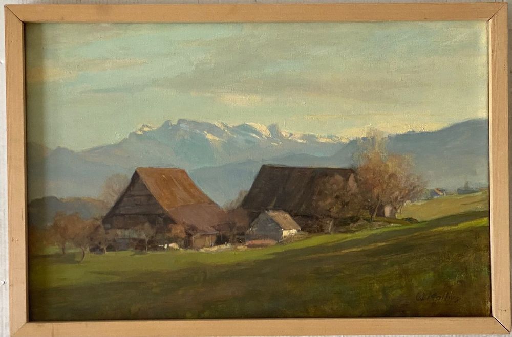 Walter MATHYS (1914) Gemälde | Kaufen auf Ricardo