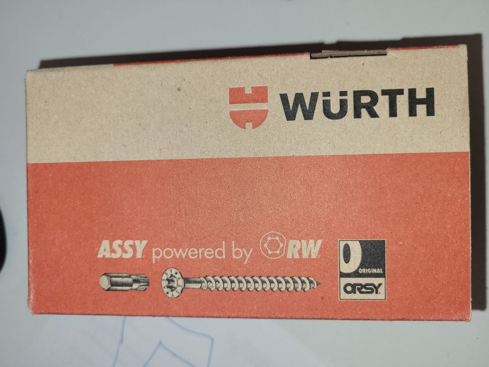 Profi WÜRTH ASSY 4 A2 WH - Edelstahlschrauben (Neu und originalverpackt ...