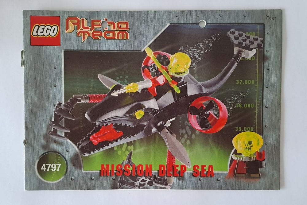 LEGO 4797 Mission DeepSea Killerwal - komplett rar Weihnacht (Gebraucht) in Thun für CHF 21 ...
