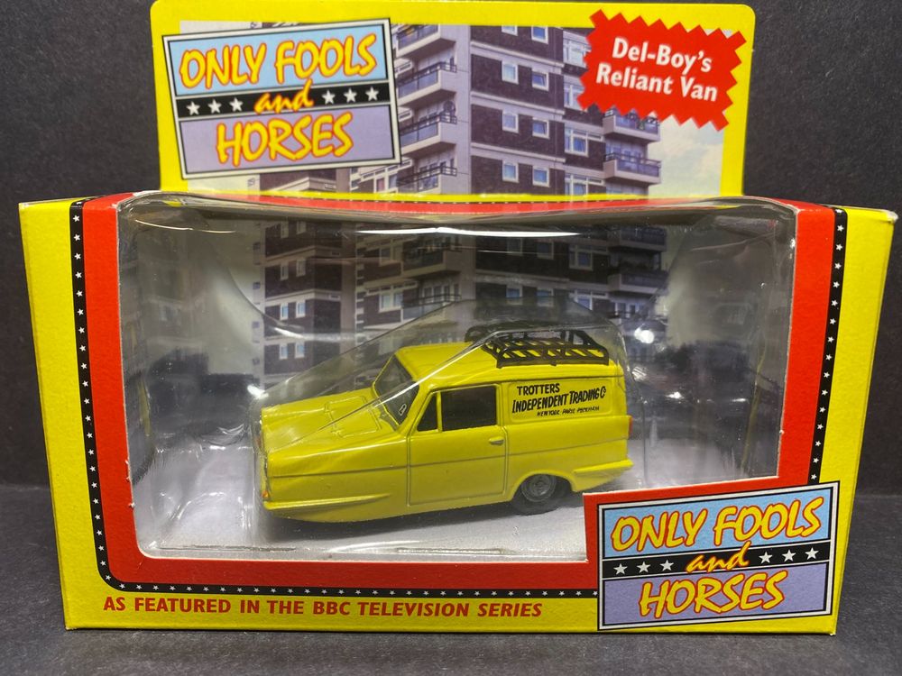 Only Fools and Horses - Del-Boy's Reliant Regal Van 1:43 (Neu und ...