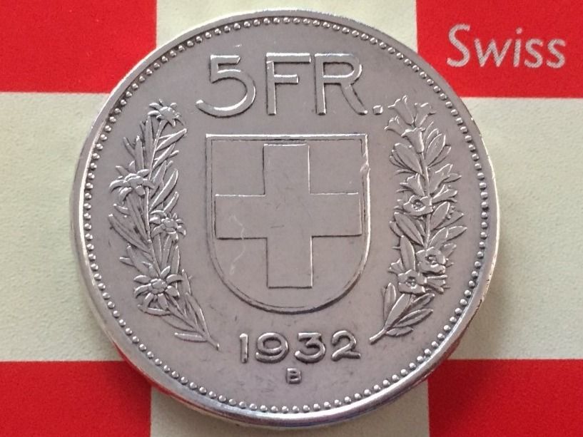 5 Franken 1932 ss-vz (Gebraucht) in Elsau für CHF 10 – mit Lieferung auf Ricardo kaufen