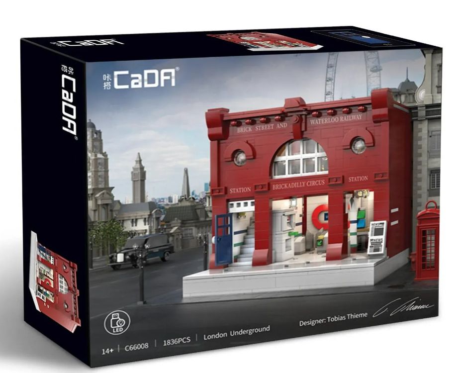 CaDA C66008 London Underground Station (Neu und originalverpackt) in ...