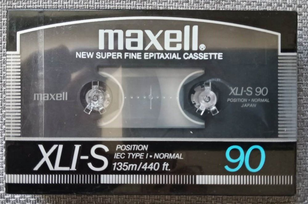 Maxell XLI-S 90 cassette MC / 1986 - scellé | Kaufen auf Ricardo