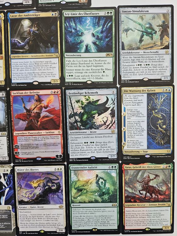 Magic the gathering Karten Rares+ Deutsch (Neu (gemäss Beschreibung ...
