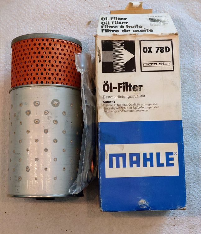 MAHLE ORIGINAL OX 78D Ölfilter Filtereinsatz (Neu (gemäss Beschreibung)) in Winterthur für CHF 1 ...