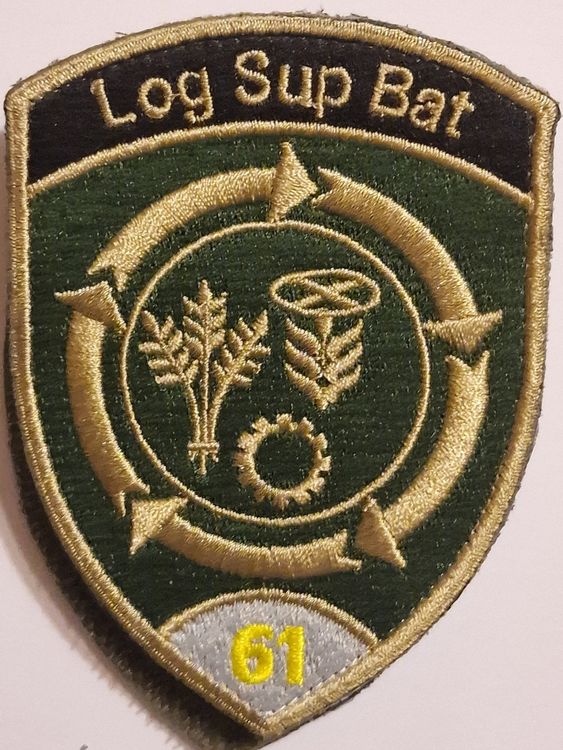 Logistique Badge log Sup Bat 61 silver Klett | Kaufen auf Ricardo