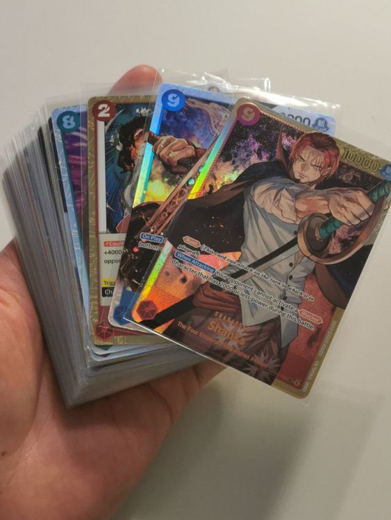 46x One Piece OP01 Romance Dawn Karten Set Shanks Nami Luffy (Neuf (Voir description)) à Widen ...