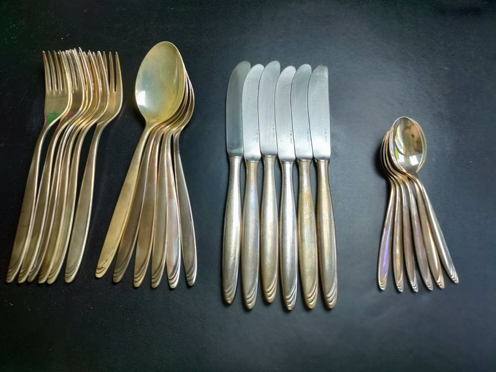 Silberbesteck D 100 24 teilig (Gebraucht) in Zürich für CHF 20 – mit Lieferung auf Ricardo kaufen